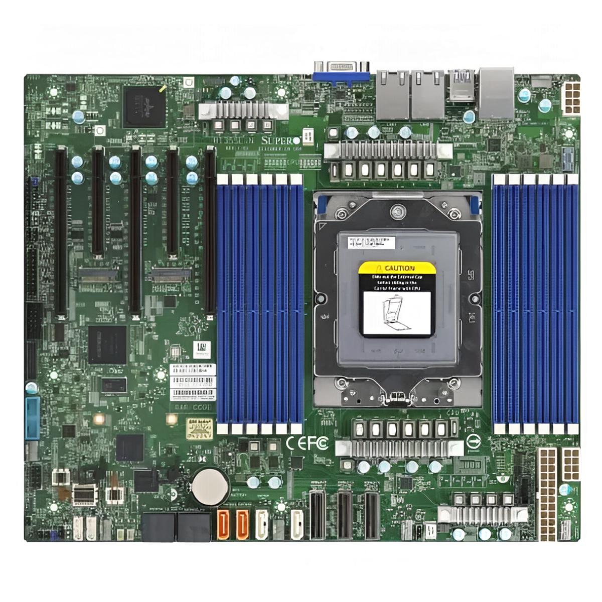 Материнская плата SuperMicro MBD-H13SSL-N-B socket SP5 CPU, SoC, 12x Bulk, АТХ