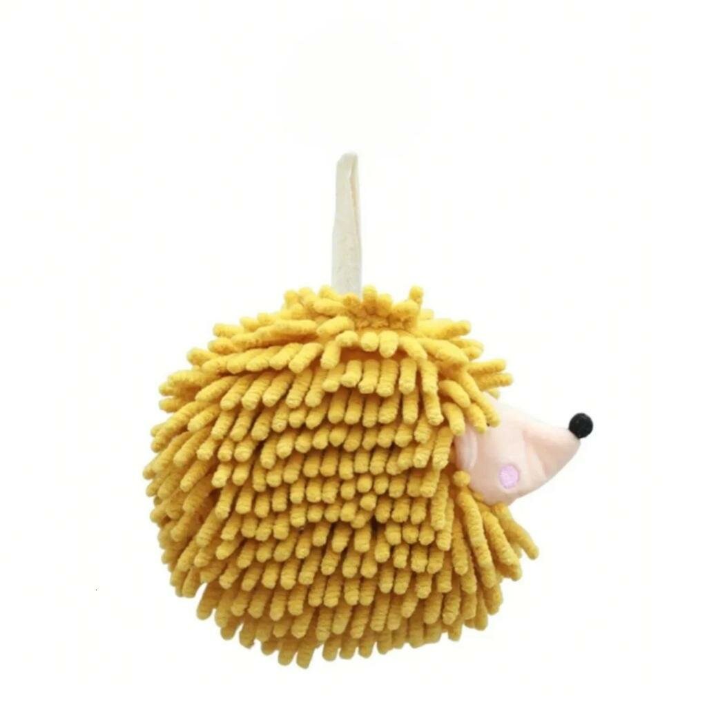 Абсорбирующие полотенца с рисунком ежика, Оранжевый