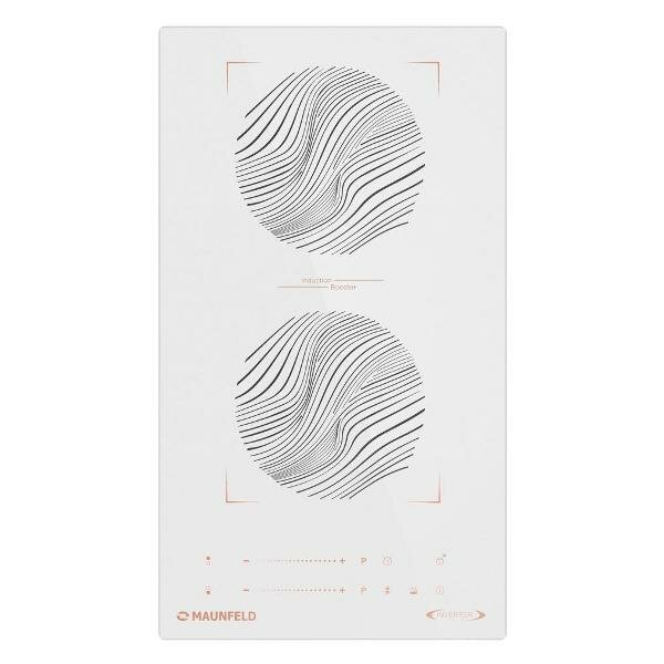 Встраиваемая индукционная панель независимая Maunfeld CVI292S2BWHF Inverter