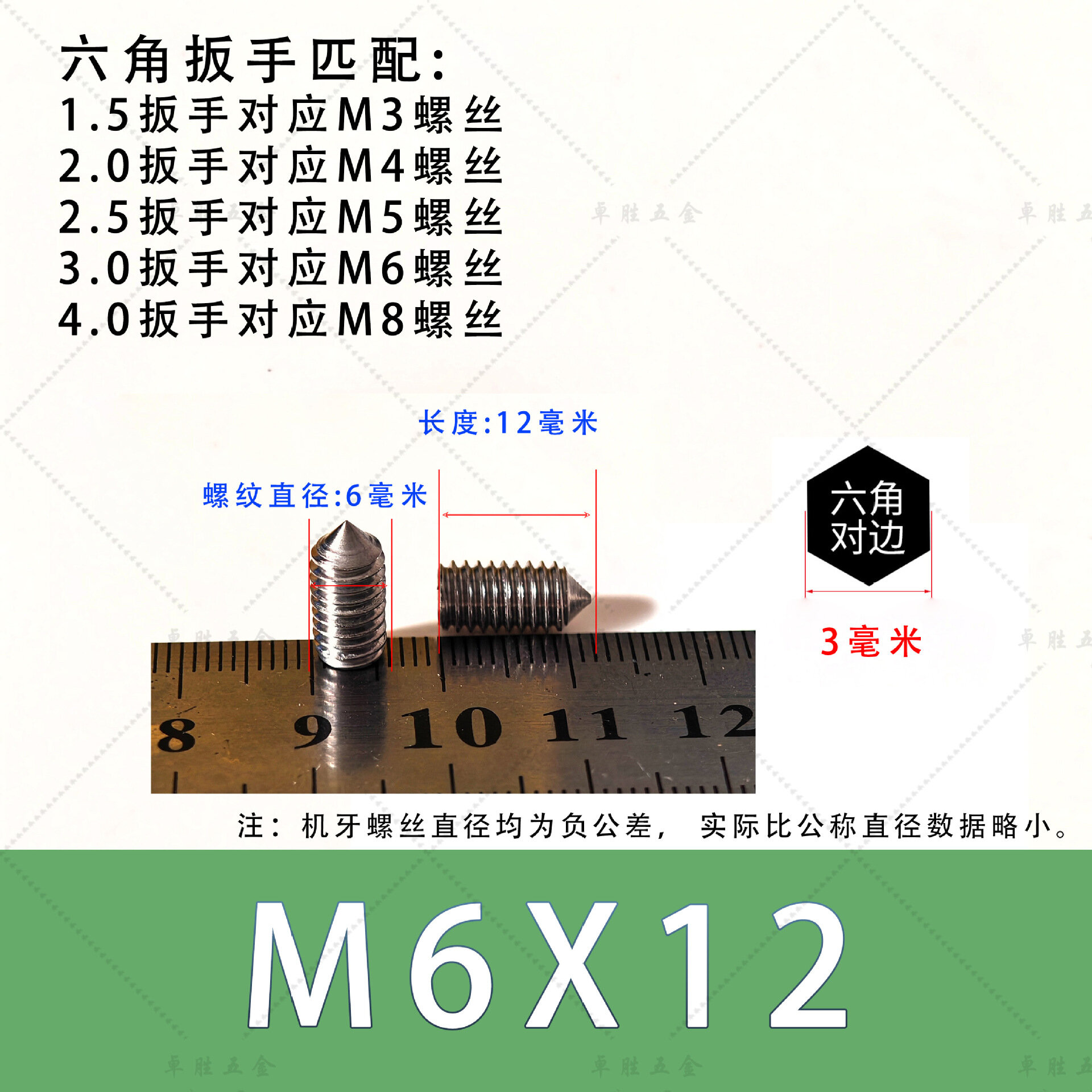 Винт для дверной ручки с шестигранной головкой, остроконечный винт для крепления дверной ручки, специальный винт, аксессуары для дверных ручек