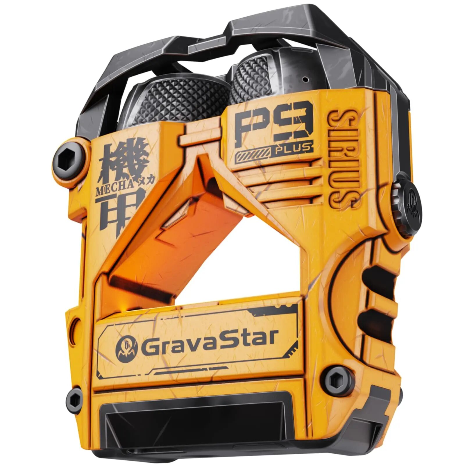 GravaStar Sirius P9 Plus беспроводные наушники Желтый, Желтый