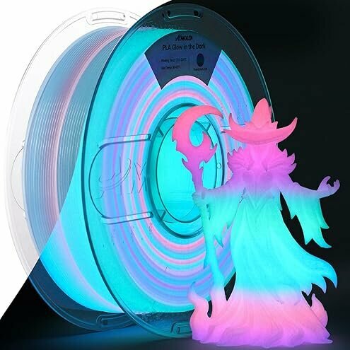 3d принтер FDM PLA Материалы , Радуга ночного света No. 9, высококачественный материал пластиковая проволока диаметром 1,75 мм