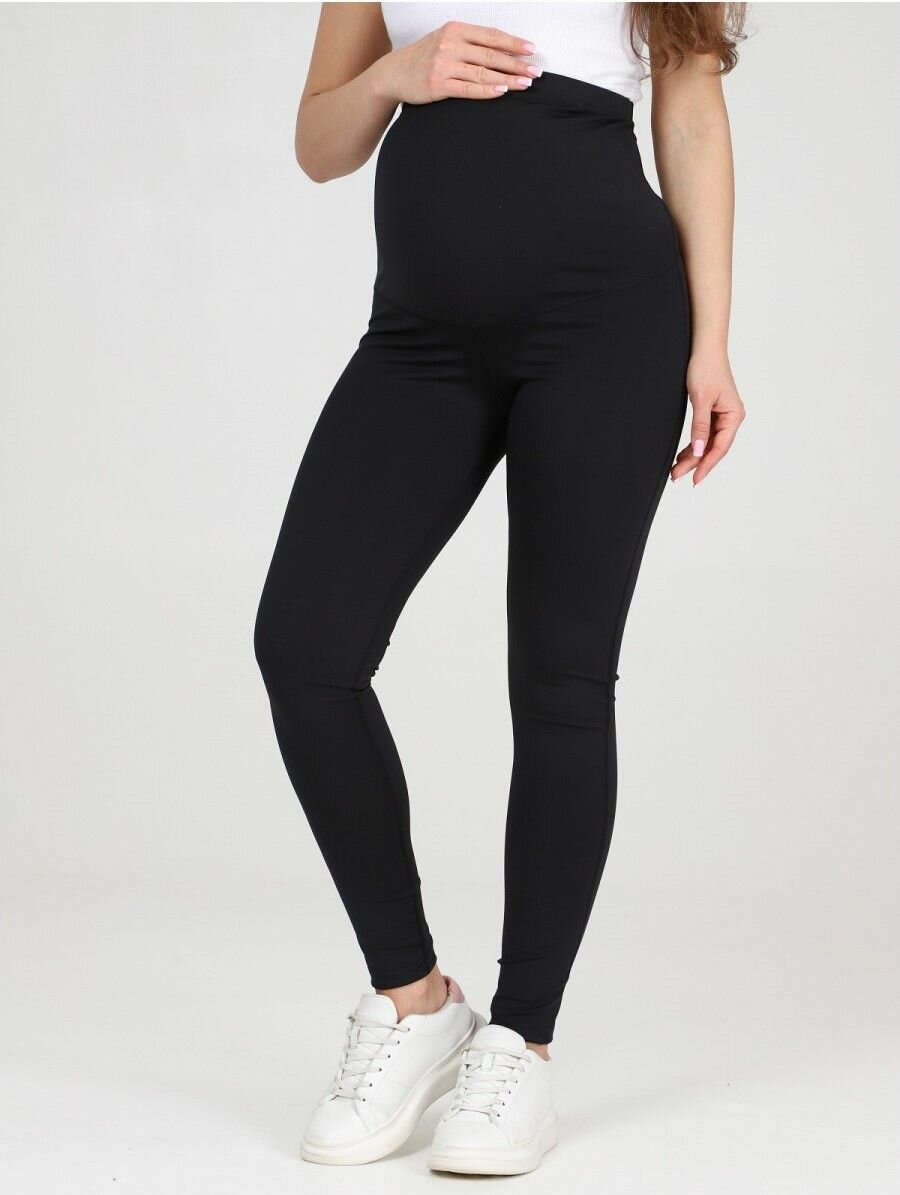 Легинсы для беременных черные