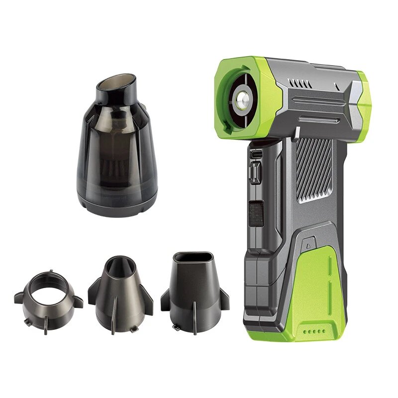 Super X6Pro Turbo Jet Fan ручного вентилятора Green Blow Suction