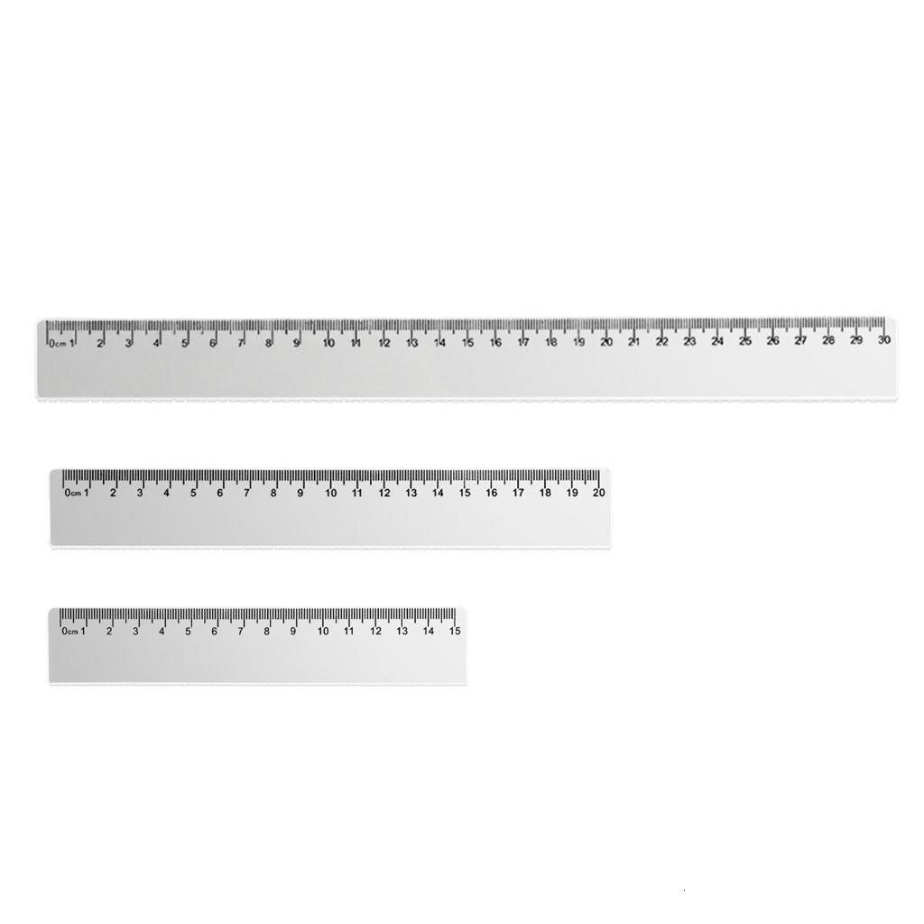 Трёхштучный набор безопасных линеек, Линейка волн 15 20 30