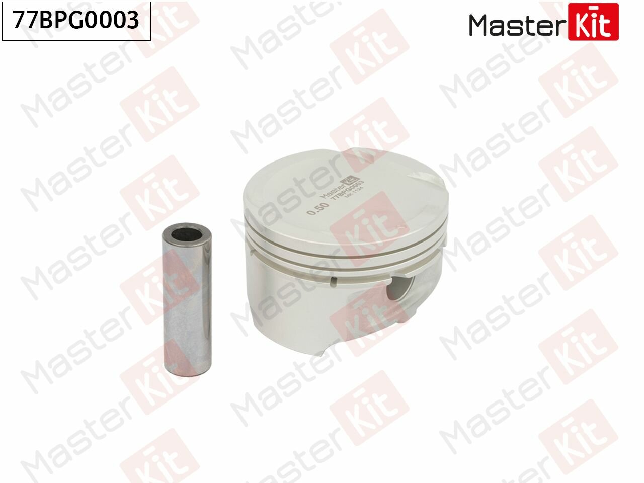 Поршень с пальцем без колец 1шт 05 CHEVROLET LXT MasterKit 77BPG0003