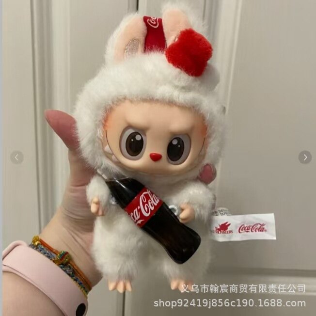Новая плюшевая игрушка Labubu третьего поколения, подарочный набор для детей, брелок-подвеска, фигурка.