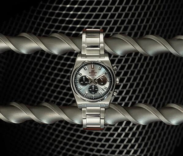 Наручные часы CASIO Edifice, черный/серебристый — фото 1