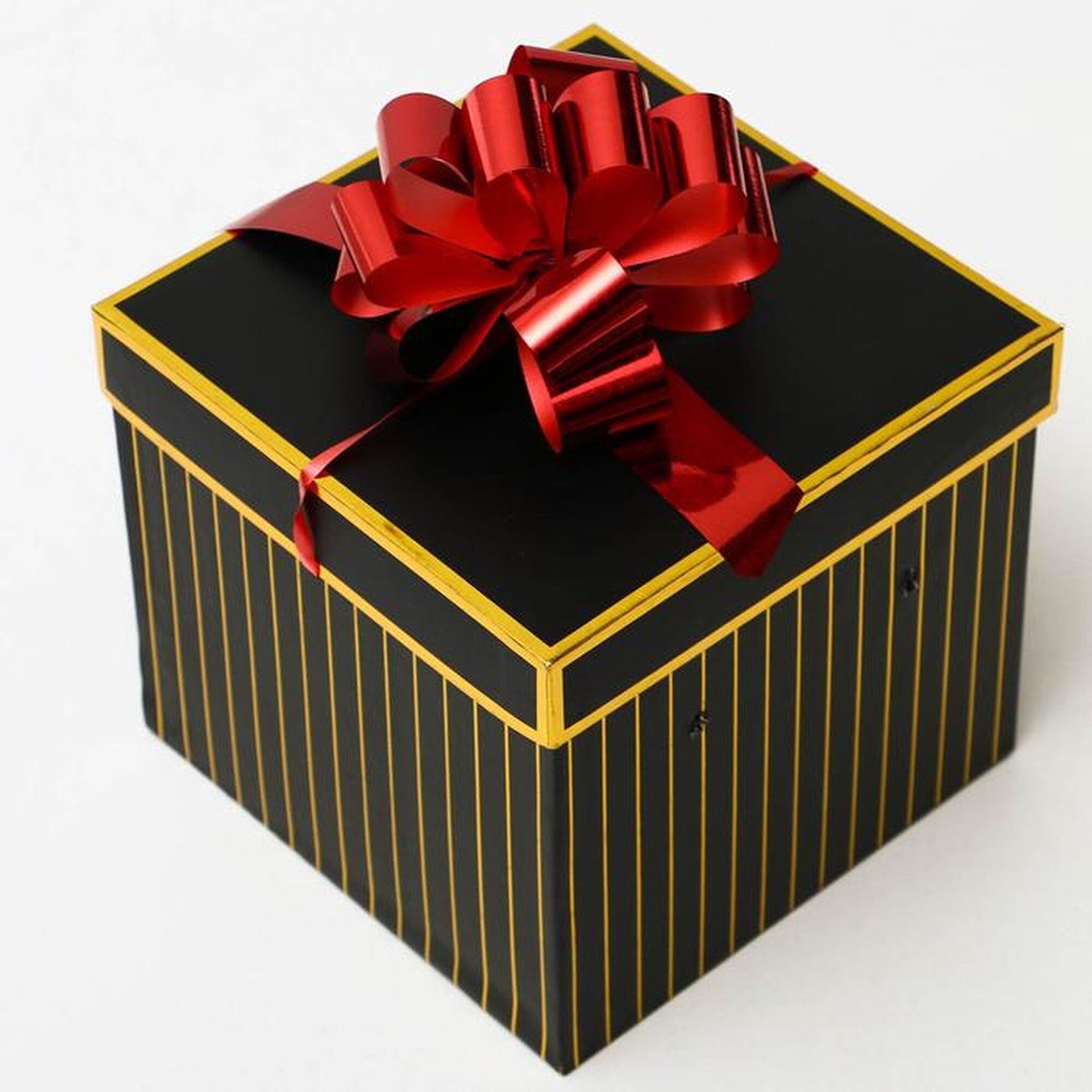 Бант Upak Land, абстракция, голография, красный, пластик, полипропилен