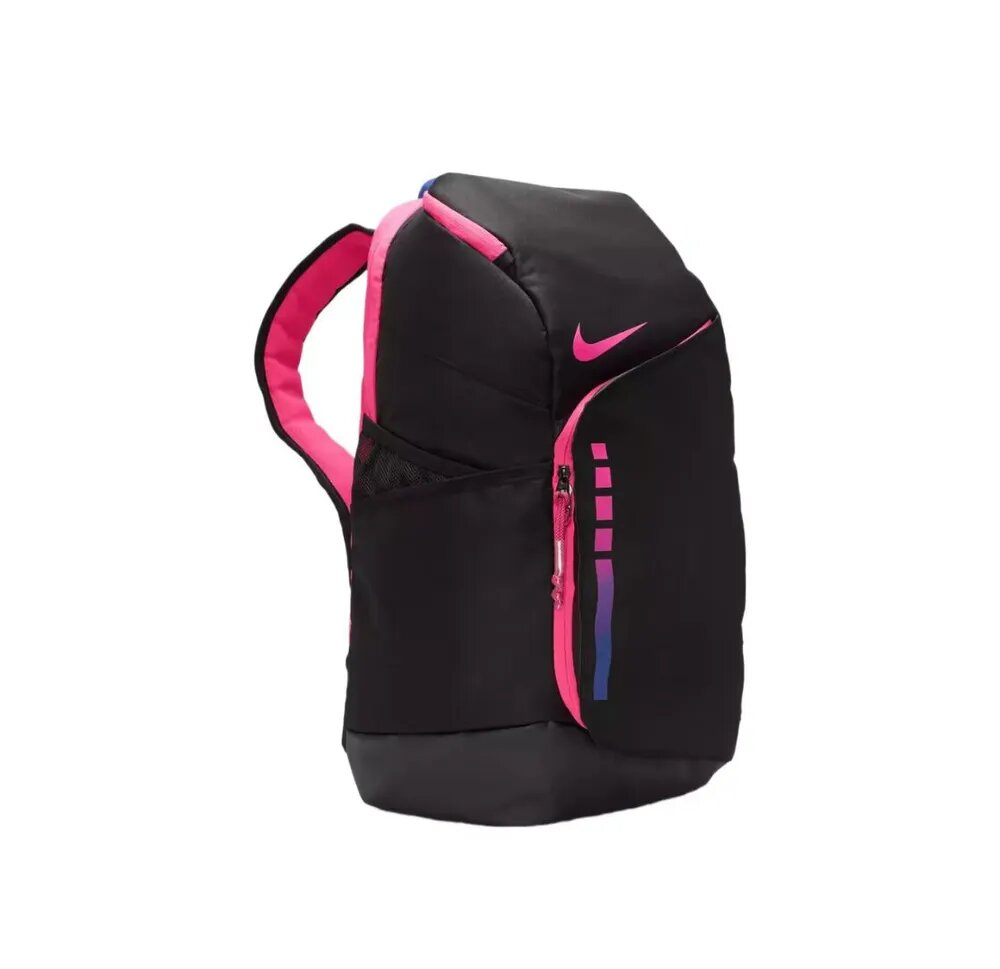 Рюкзак Nike, черный, с розовыми акцентами, для спорта, городской, дорожный, школьный — фото 1