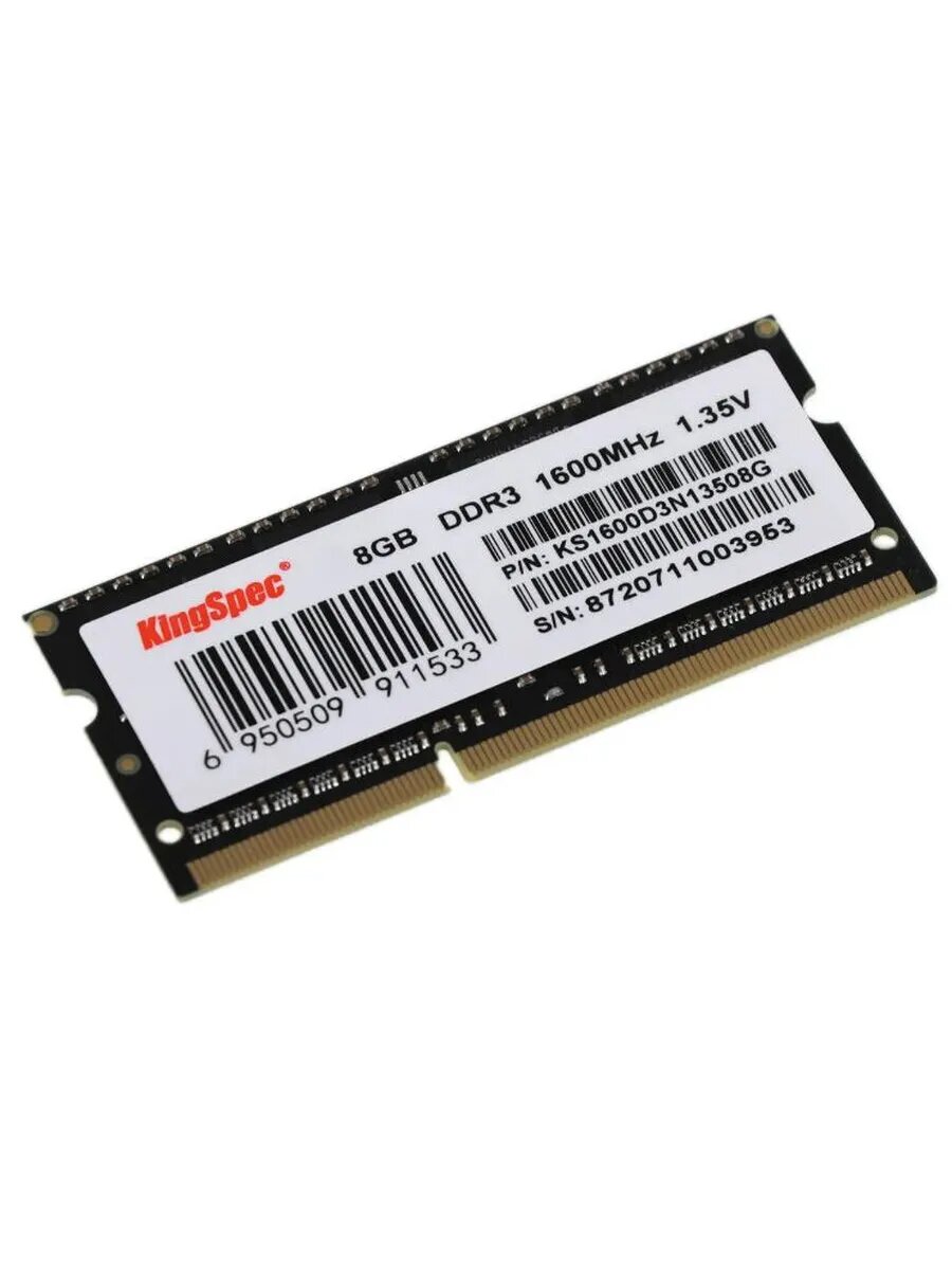 Оперативная память KS1600D3N13508G 8 ГБ SO-DIMM DDR3, 1600