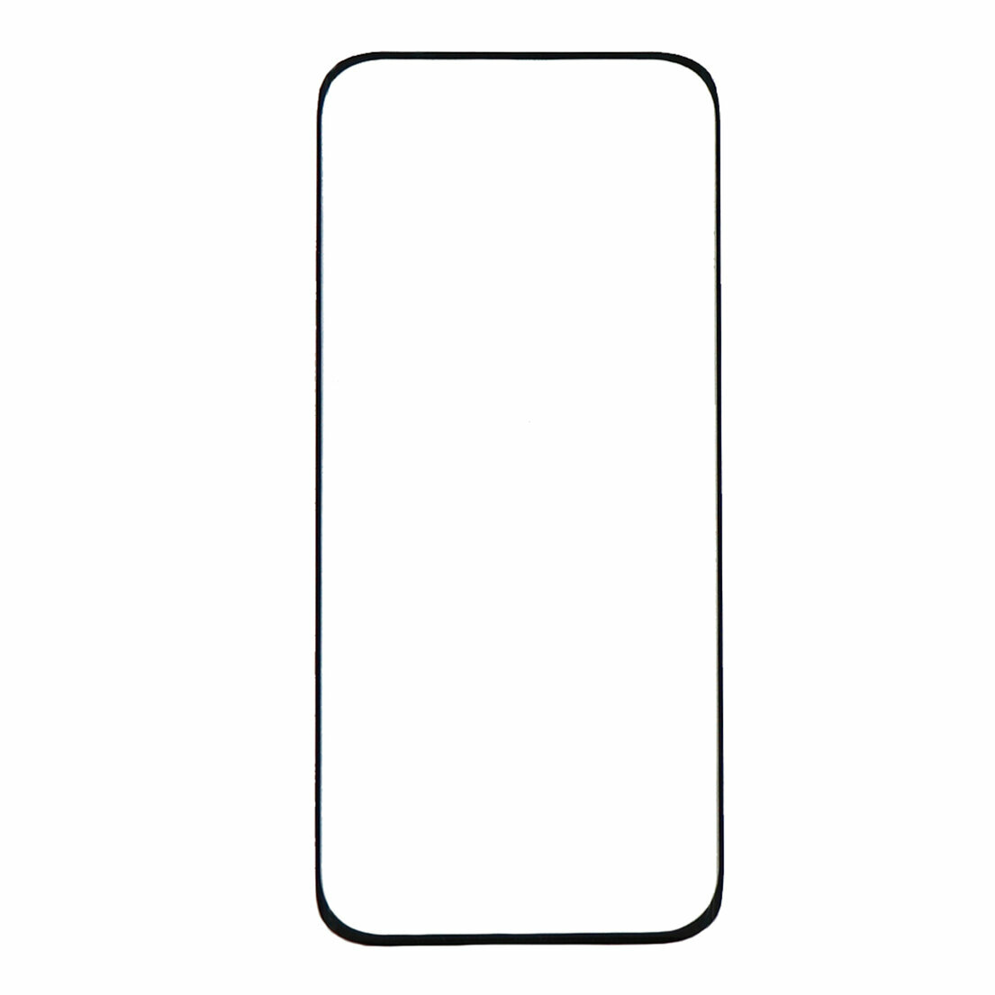 Защитное стекло на Xiaomi Mi 11/Mi 11 Pro/Mi 11 Ultra, полный клей, прозрачное с черной рамкой, X-CASE