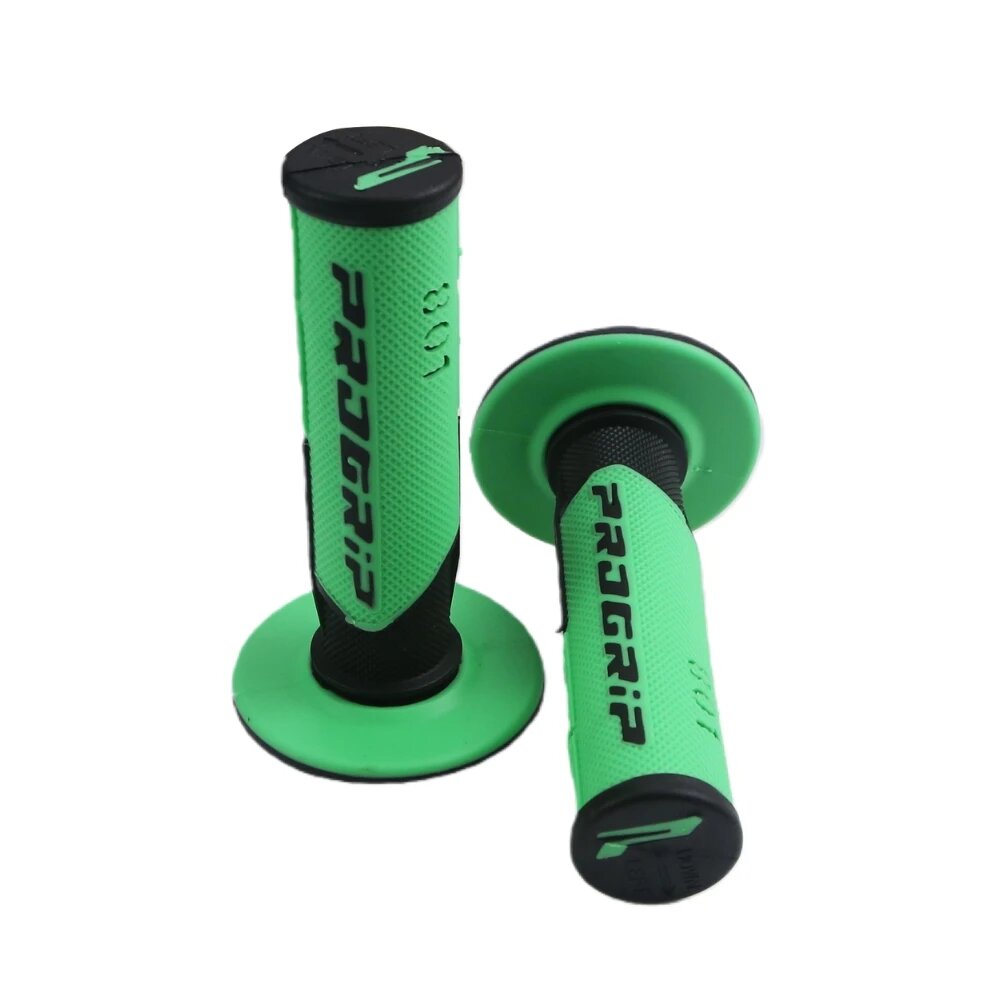 Ручки мотоциклетные ProGrip 7/8" зеленые для мотокросса