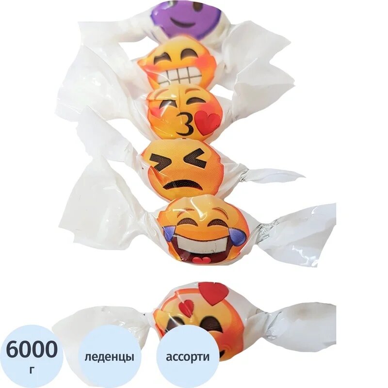 Леденцы Мини-М MAGIC SMILES, 6кг, 1421453