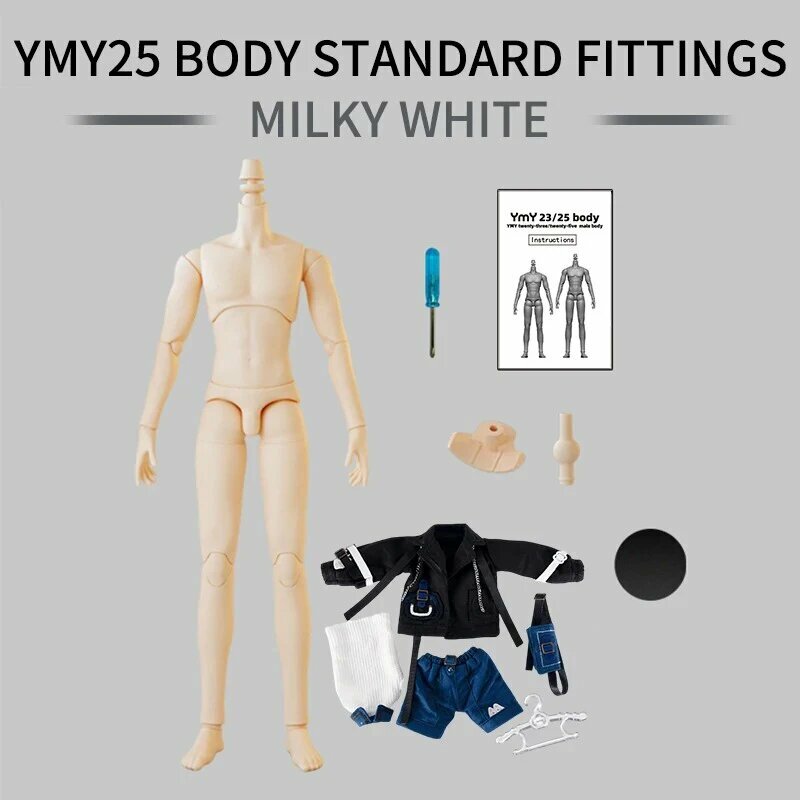 Кукла-мальчик YMY25 Milky White B, 22 см, PVC