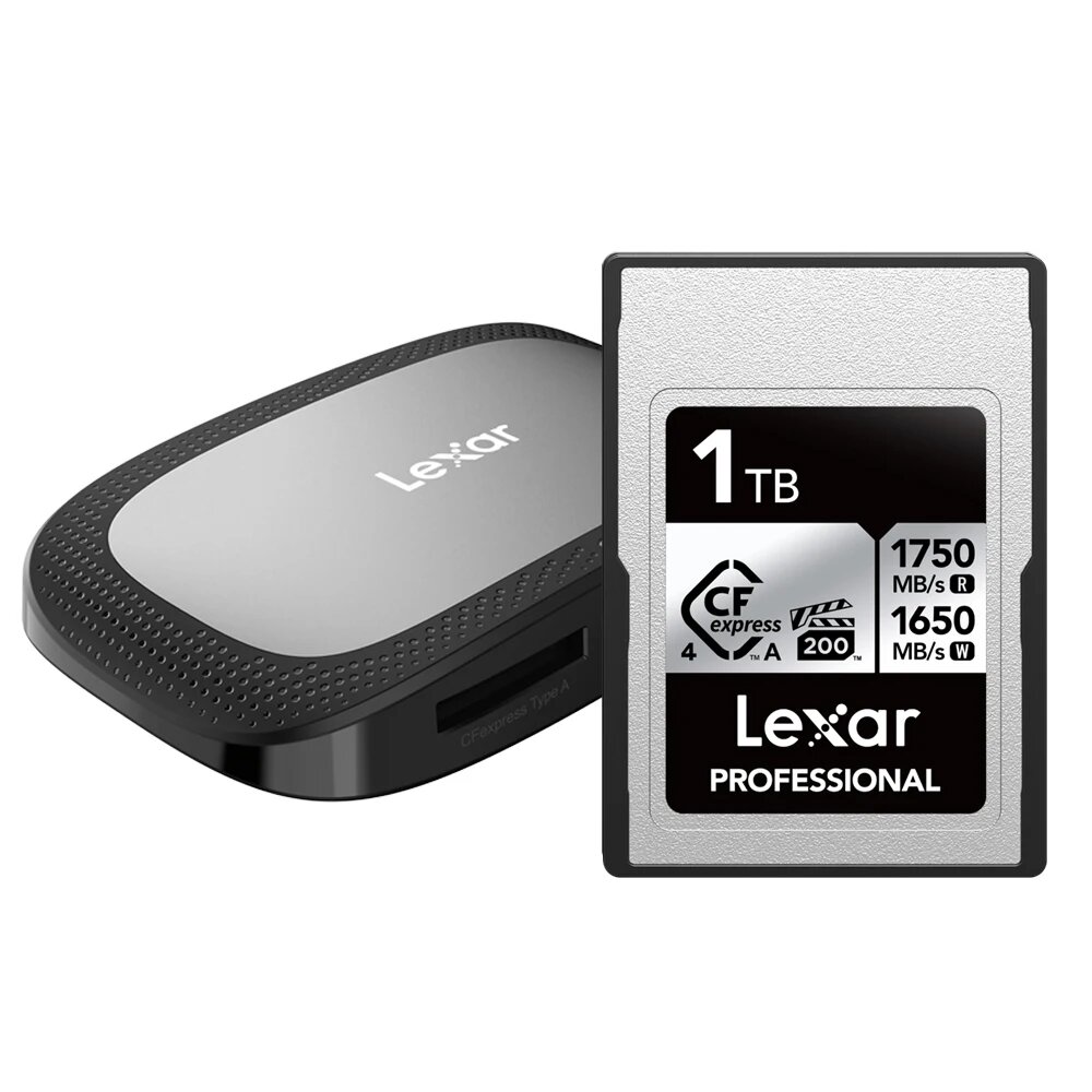 Lexar CFexpress CFE A карта памяти 160/320 ГБ серебристая для камер Sony 1TB-530U
