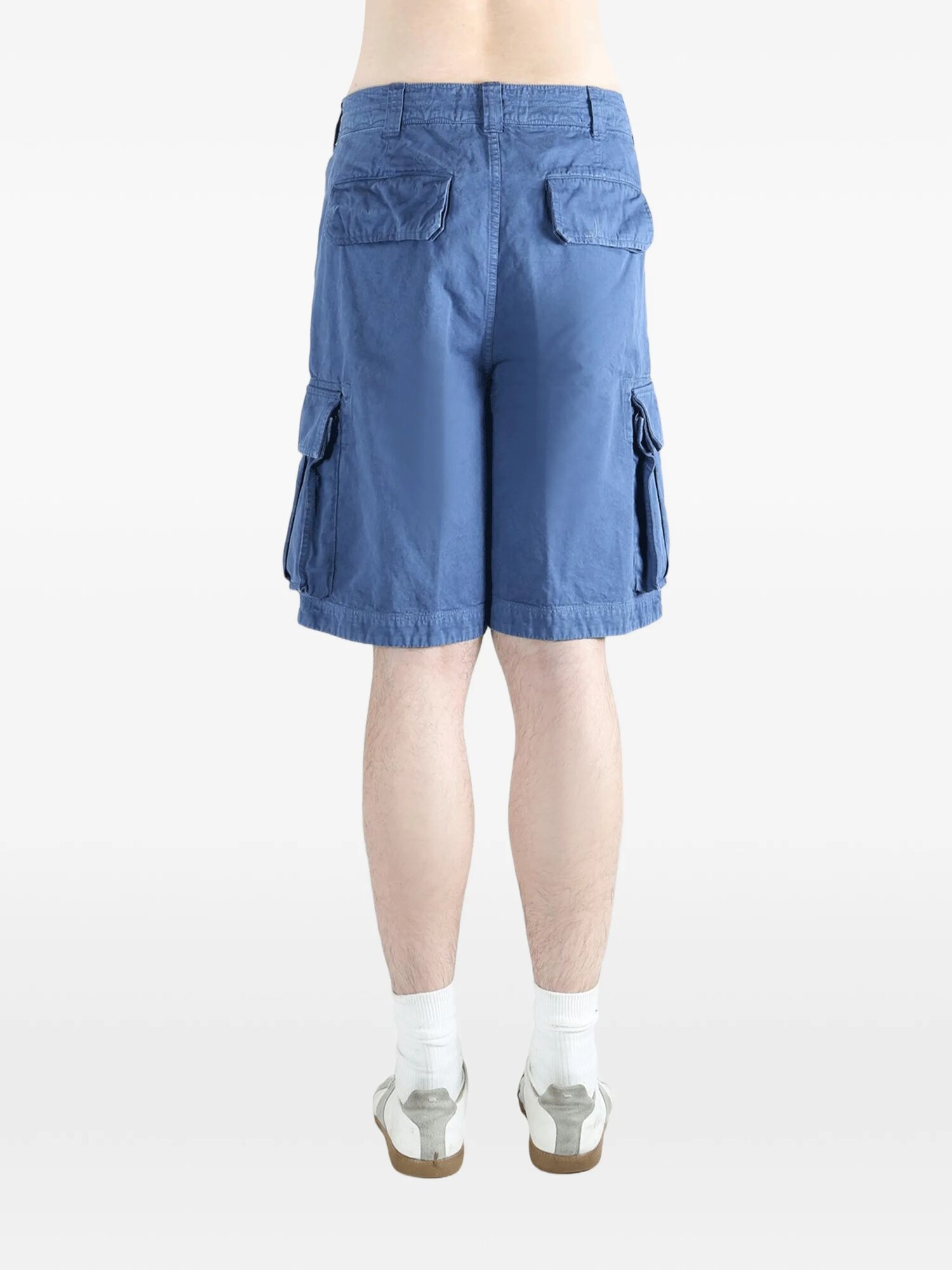 Шорты ERL Belt-loop pocket shorts, размер M, blue — фото 1