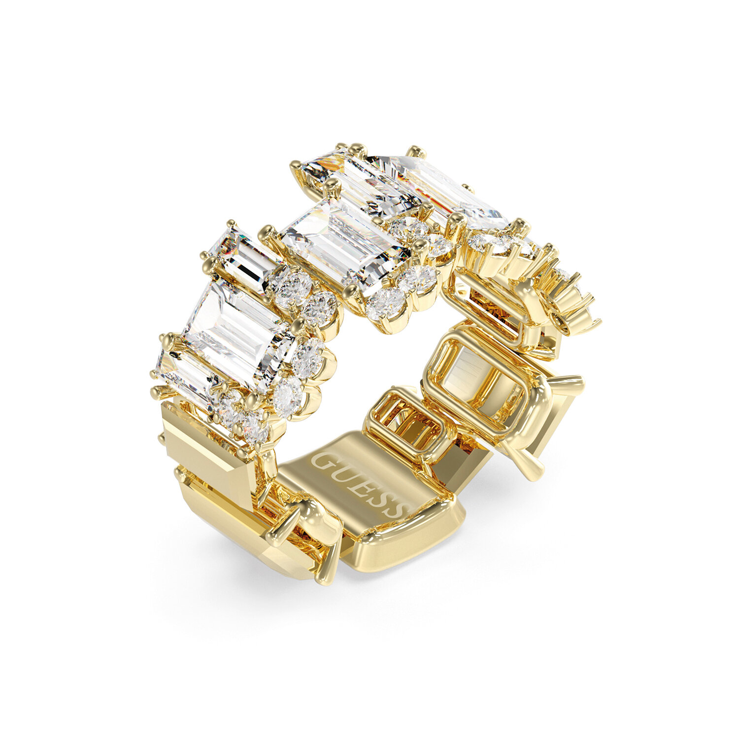 Кольцо GUESS, кристалл