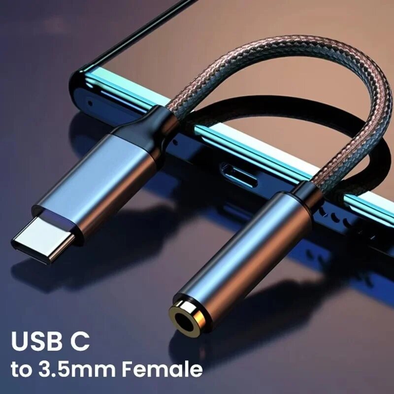 Аудиоадаптер USB C на 3,5 мм — фото 1