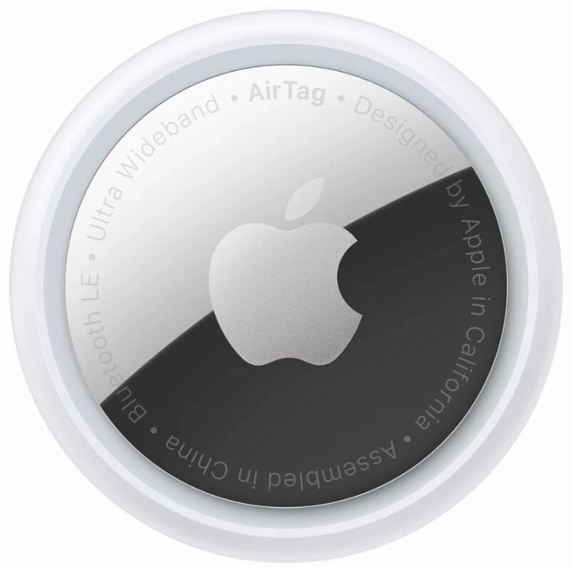 Трекер Apple AirTag, белый/, Silver, серебристый