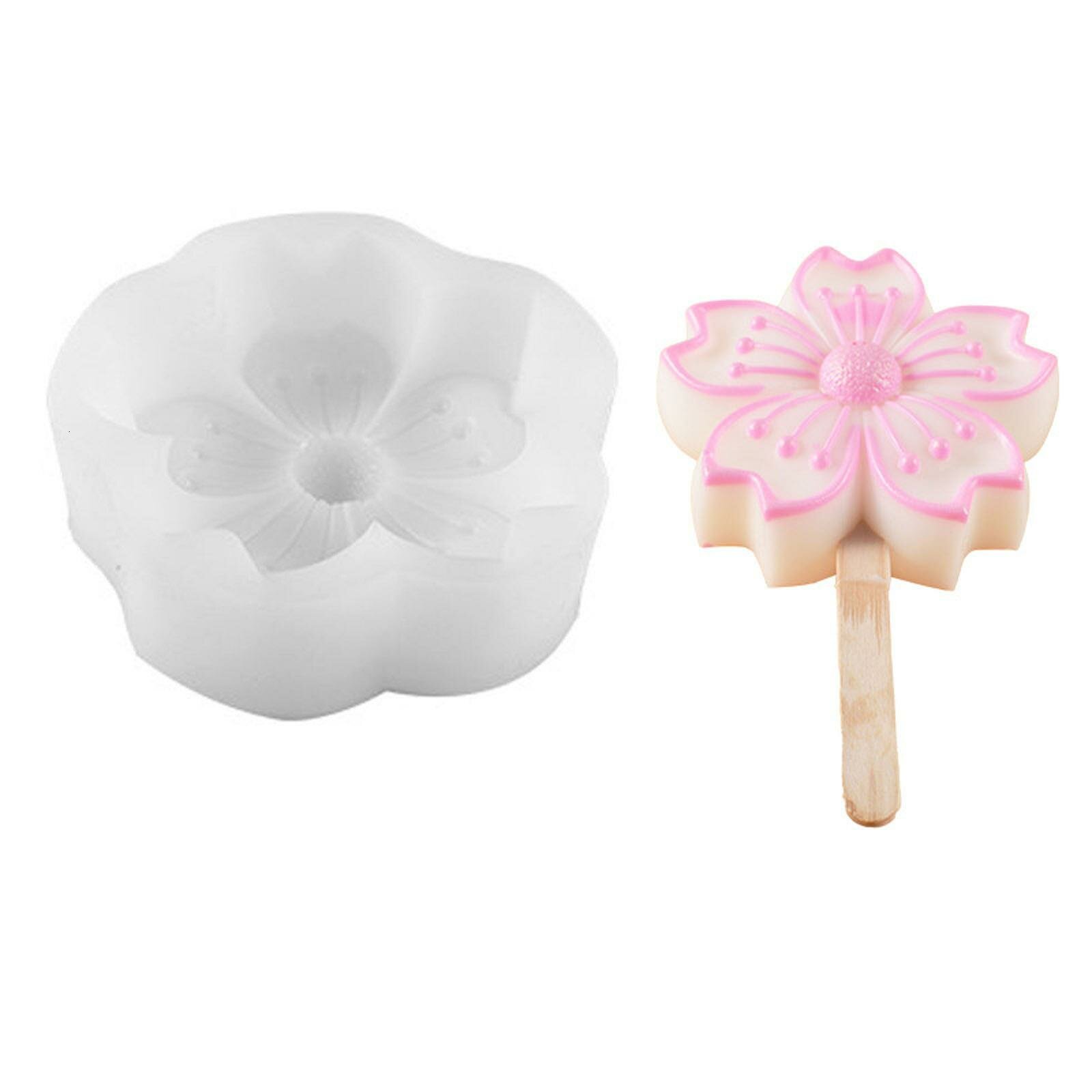 Силиконовые формы для эскимо, Цветущая сакура
