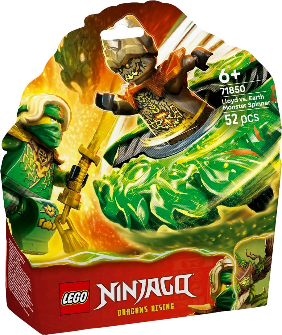 Конструктор LEGO NINJAGO 71850 Ллойд против земного монстра: Вращающаяся карусель, 52 дет.