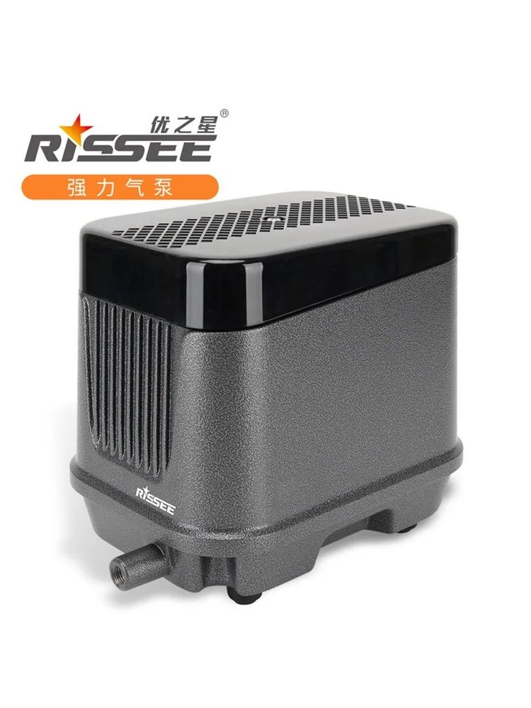 Мембранный компрессор для аквариума Rissee SAP-50 мощностью 25 Вт, 54 л/мин, септик, насос для насыщения кислородом рыбного пруда, очистка сточных вод, гидропонная система