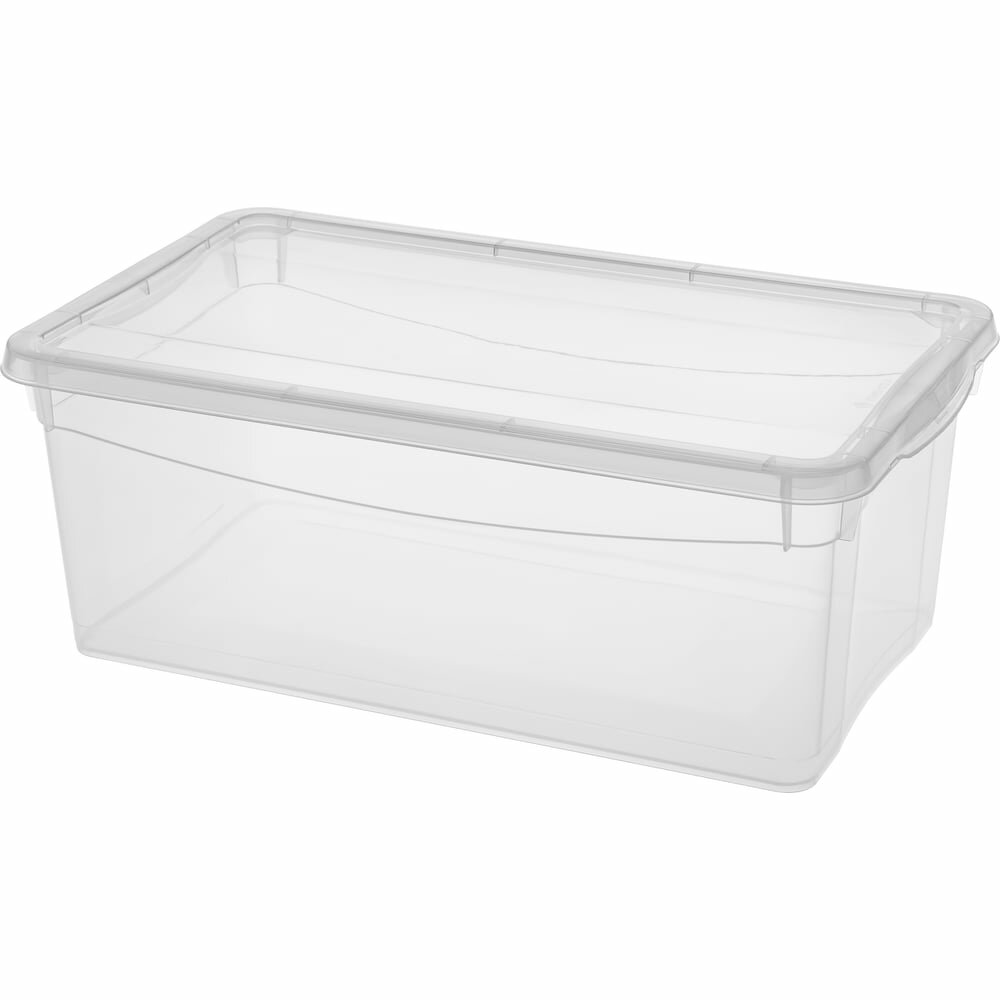 Универсальный ящик Econova Кристалл 330х190х120 мм 5 л бесцветный 431249201