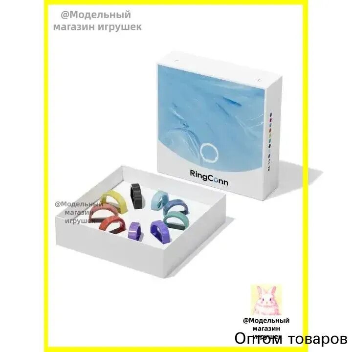 Комплект форм для смарт-колец RingConn Gen 2, замеры перед покупкой, № 6-14 (размер: 16,5 мм-23,1 мм)