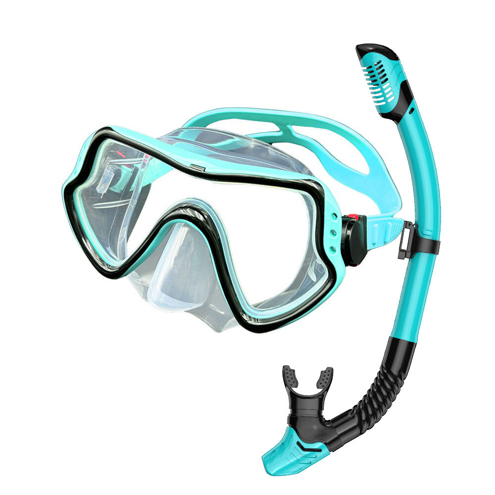 Маска для снорклинга Sanbao 2025, модель для подводного плавания, комплект с полностью сухим шноркелем, оборудование для плавания и снорклинга.