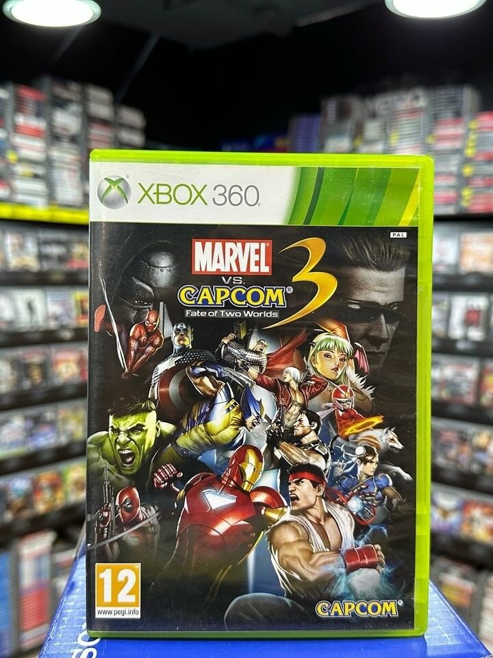Игра Marvel vs. Capcom 3: Fate of Two Worlds (Xbox 360) (Box)