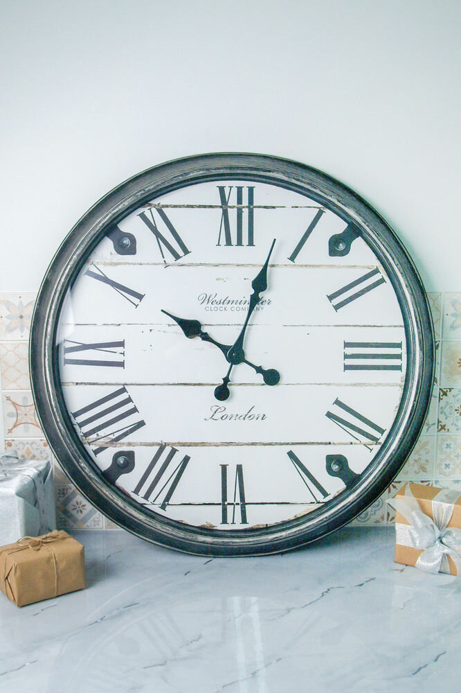 Настенные часы вестминстер уайт, 76 см, Koopman International KL5000210