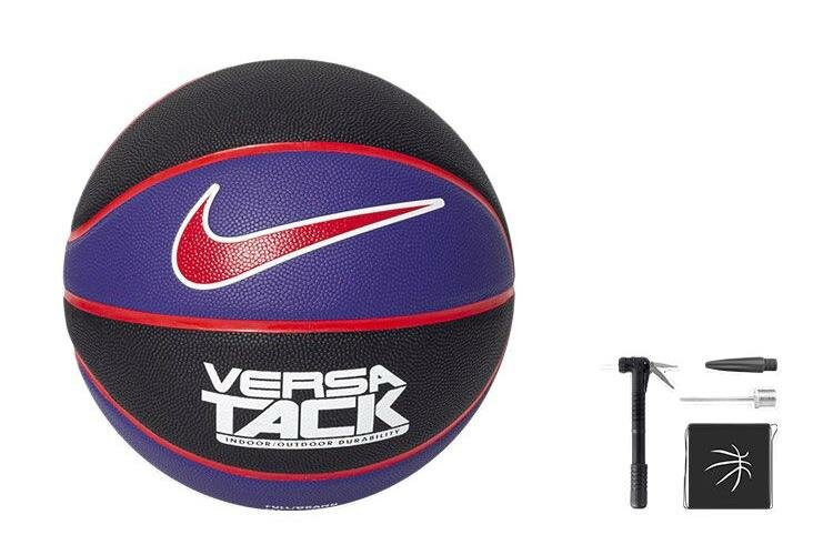 Баскетбольный мяч унисекс Nike Versa Tack, черный/синий/красный, размер 7