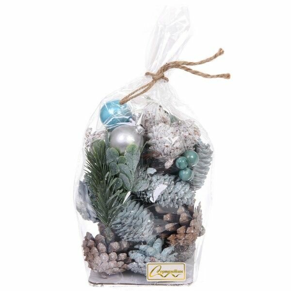 Композиция для декора Серпантин "Лесное волшебство" 11х11х14 см, 150 г