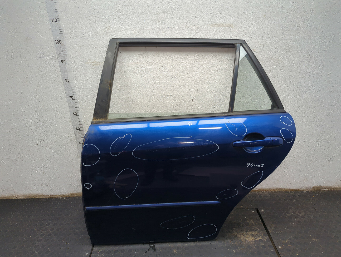 Дверь боковая (легковая) левая задняя Mazda 6 (GG) Б/У