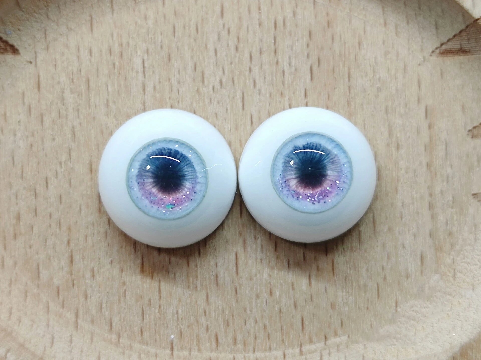 Глаза для кукол BJD розовые 10-5mm