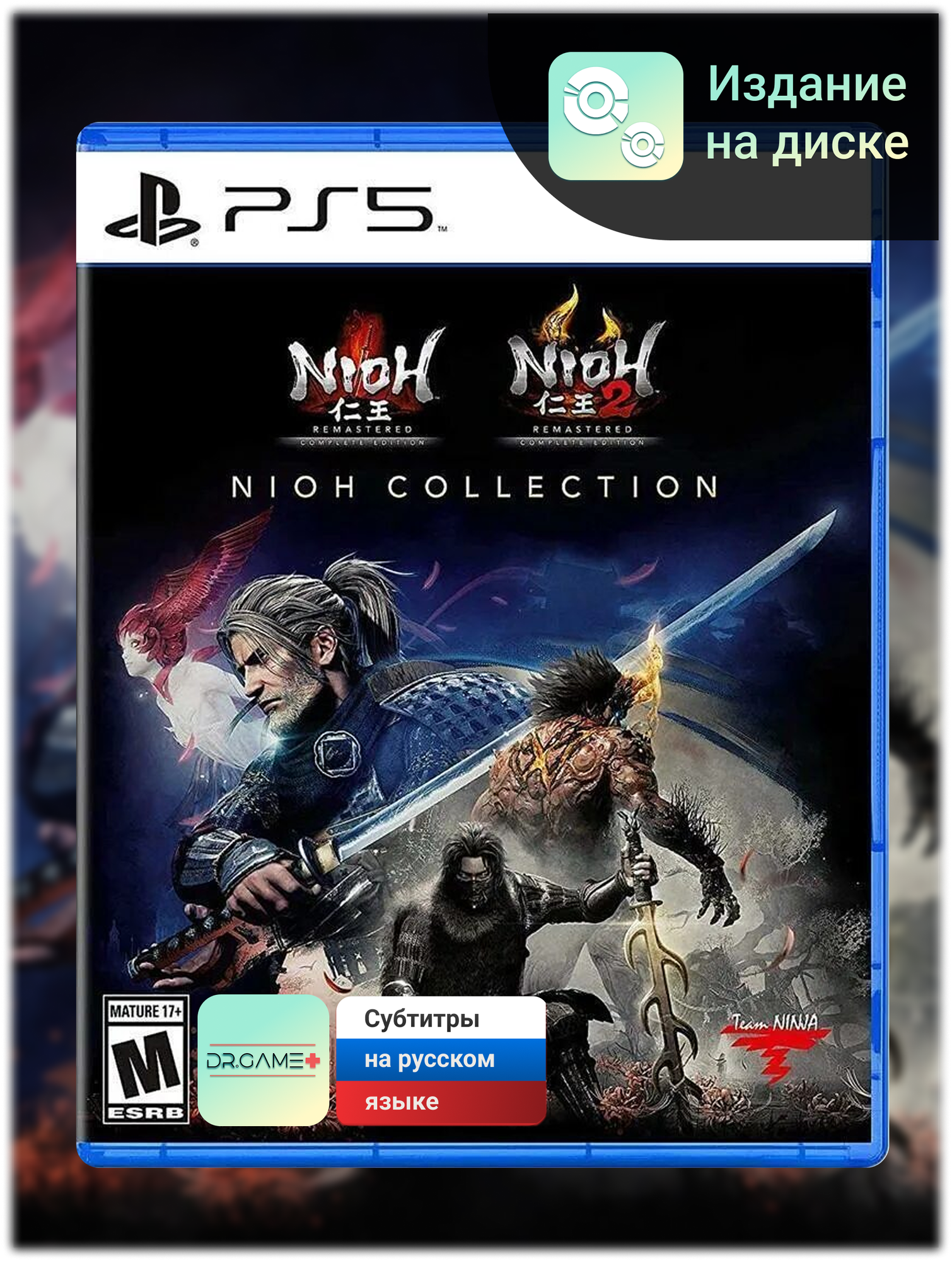 Игра Nioh Collection для Playstation 5 (PS5), субтитры на русском языке,18+