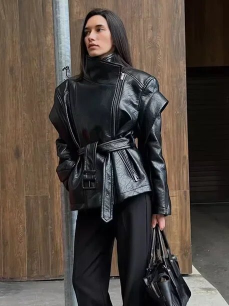 Куртка кожаная