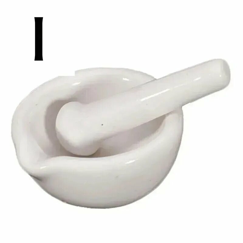 Ступка с пестиком, Фарфор