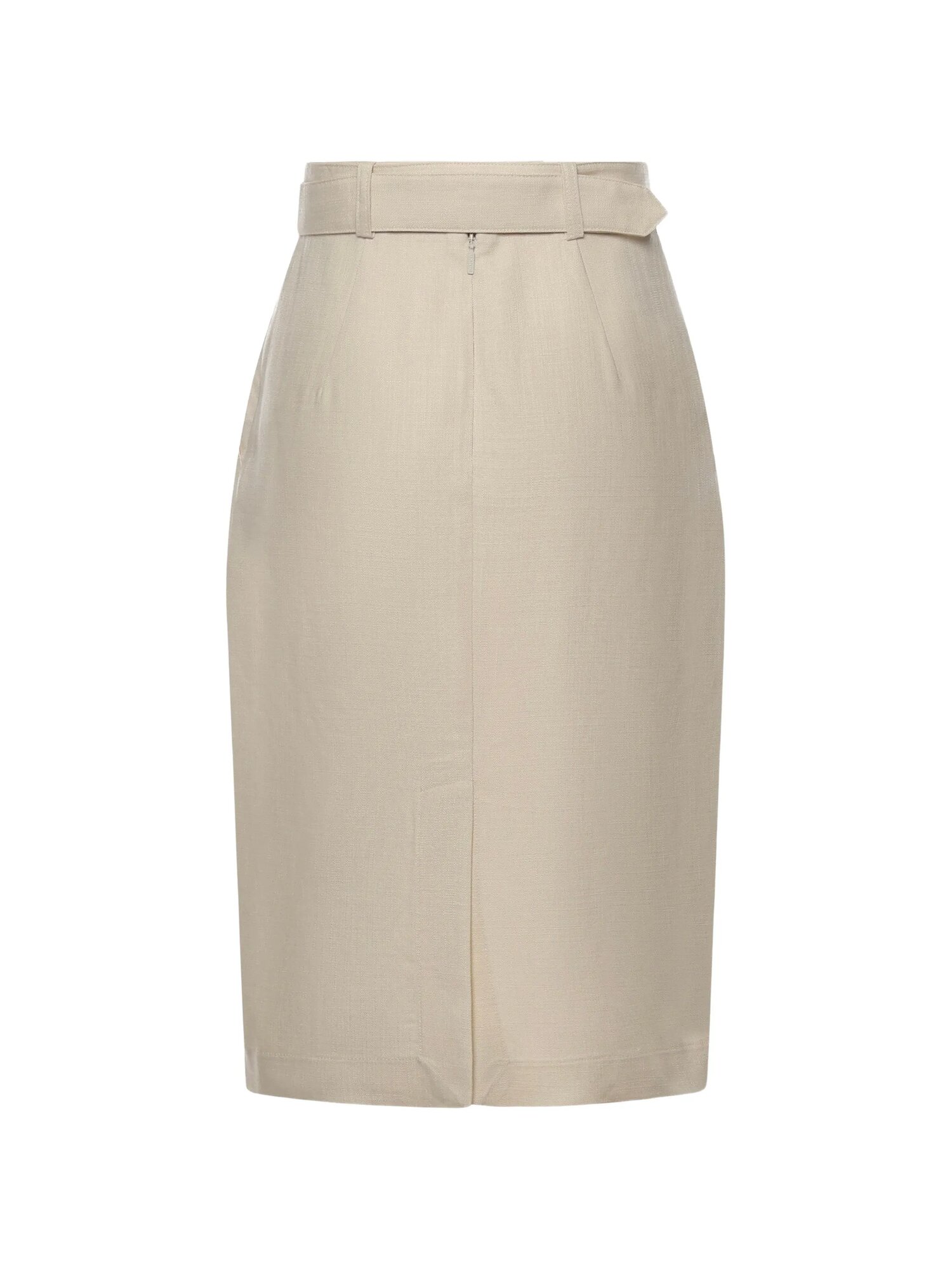 Юбка Pinko Belted midi skirt, размер 44, разноцветный — фото 1