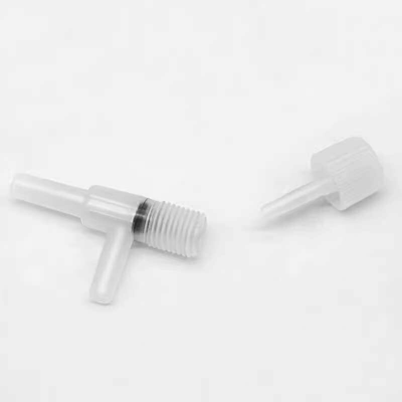 Регулятор потока кислорода для аквариума, два штуки, пластик, точный контроль воздуха