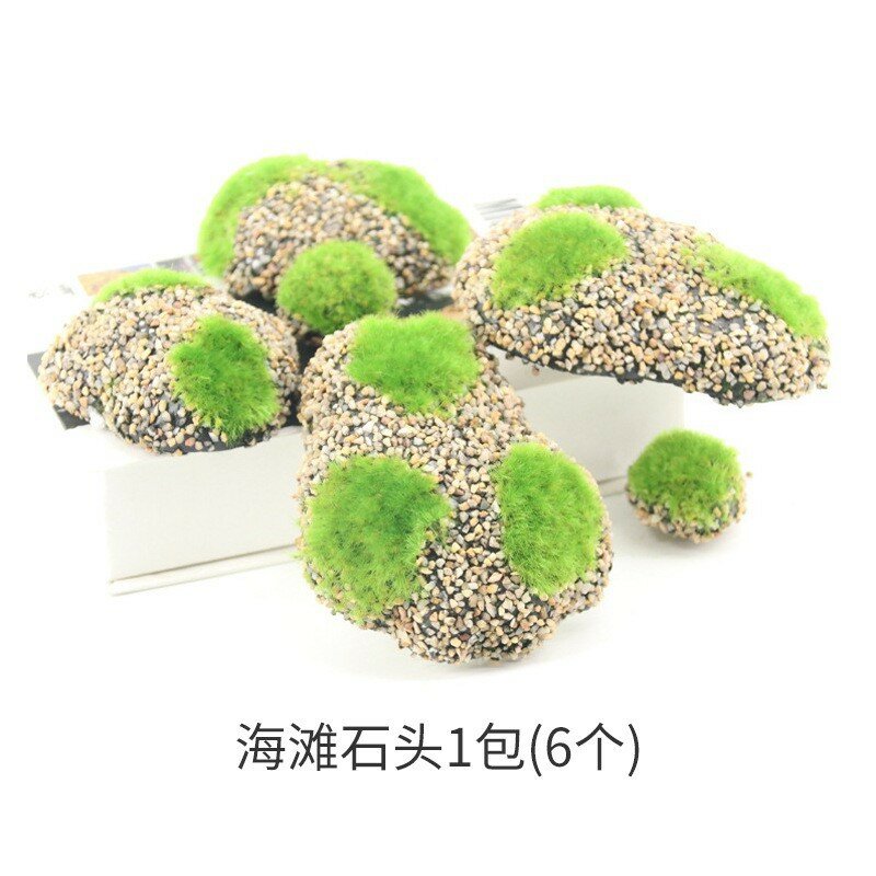 Декоративные элементы из смолы для ландшафтного дизайна садовых рокерий, искусственные камни для декора, пеноматериал для создания миниатюрных ландшафтов для съемок, камни, имитирующие мох.