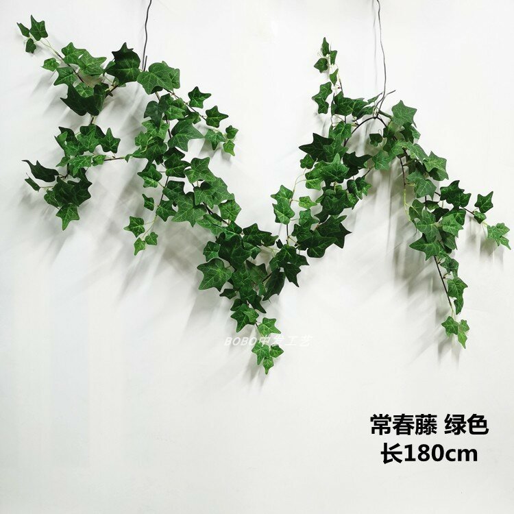 Самые продаваемые искусственные зеленые растения для настенного декора, подвесные зеленые растения-лозы, персидские папоротники для украшения стен, труб, потолков и дверей.