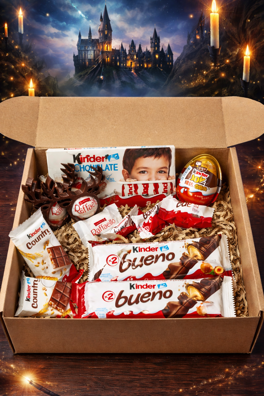 Сладкий подарочный набор Киндер сюрприз, вкусный бокс на любой праздник