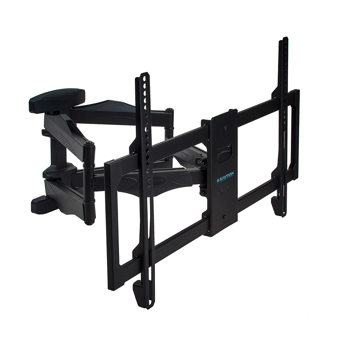 Кронштейн Kromax ATLANTIS-35 new, 22"-65", нагрузка до 50 кг, поворотно-выдвижной с наклоном, черный