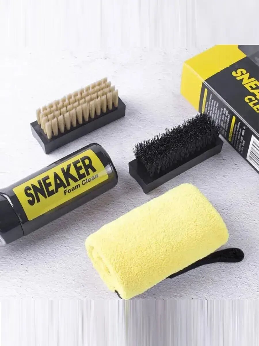 Набор для ухода за обувью 4 в 1