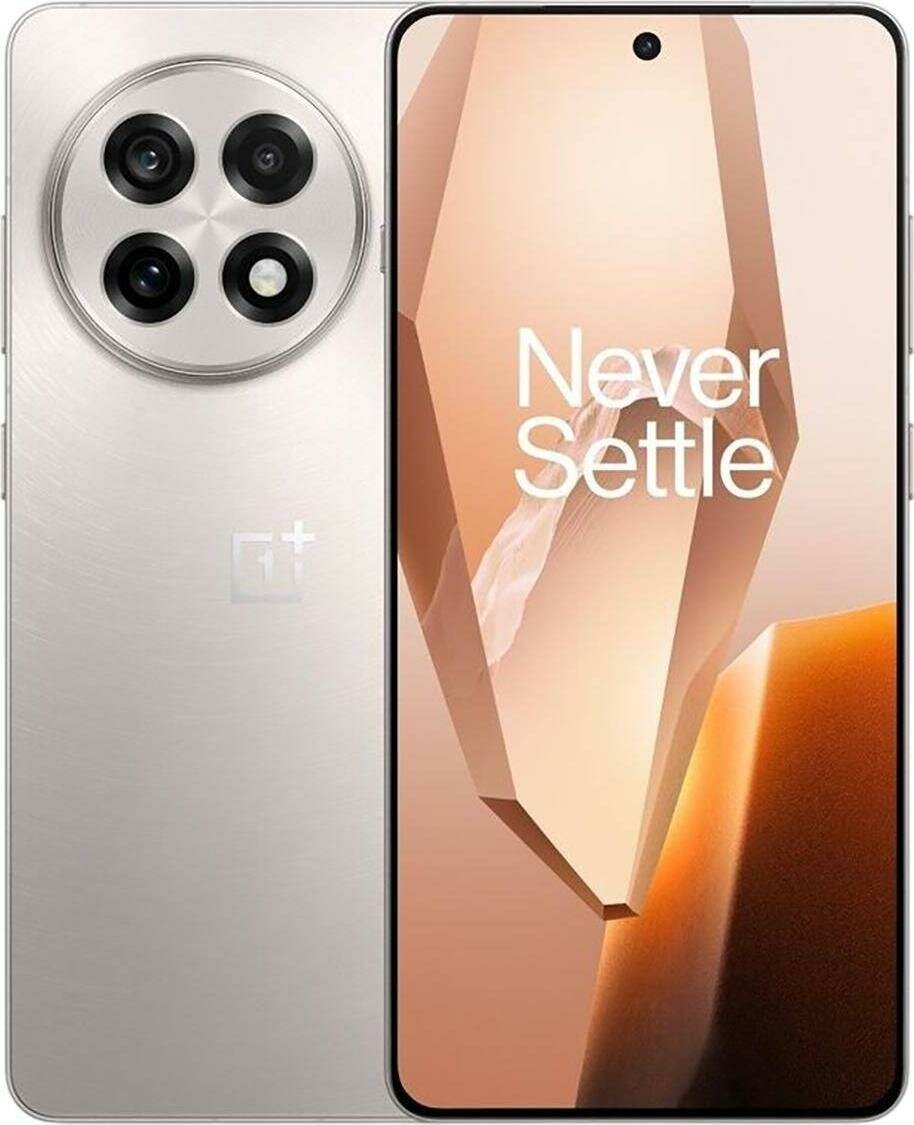 Смартфон OnePlus 13R 12/256 ГБ IN (Индия) CPH2691, Dual nano SIM, Astral Trail (серебристый)
