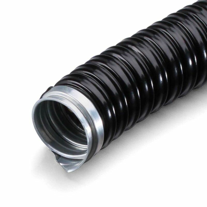 Металлорукав в ПВХ изоляции мрпинг Nord 50 d50мм без протяжки (уп.15м), КВТ 67592 (15 м.)