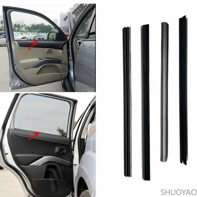 Уплотнитель автомобильный арт. Уплотнитель внутреннего окна Mitsubishi Outlander 2007-2012