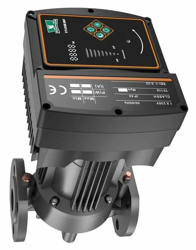 Насос фланцевый циркуляционный PUMPMAN STAR-PX2 DN50/12F 280 мм (20-550 Вт, 370 л/мин, 12 м. напор)